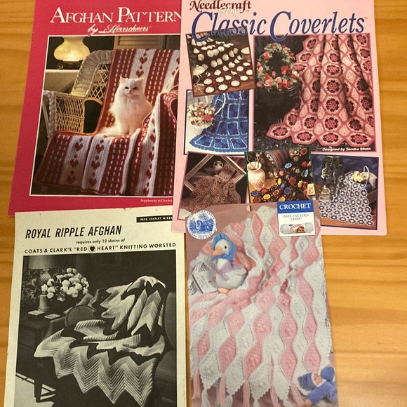 Other | Vintage Crochet Afghan Patterns | Poshmark
